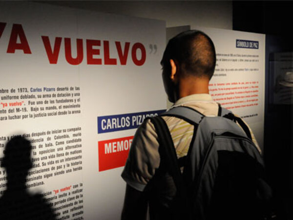 “Ya Vuelvo”, Carlos Pizarro: Memoria para la Paz